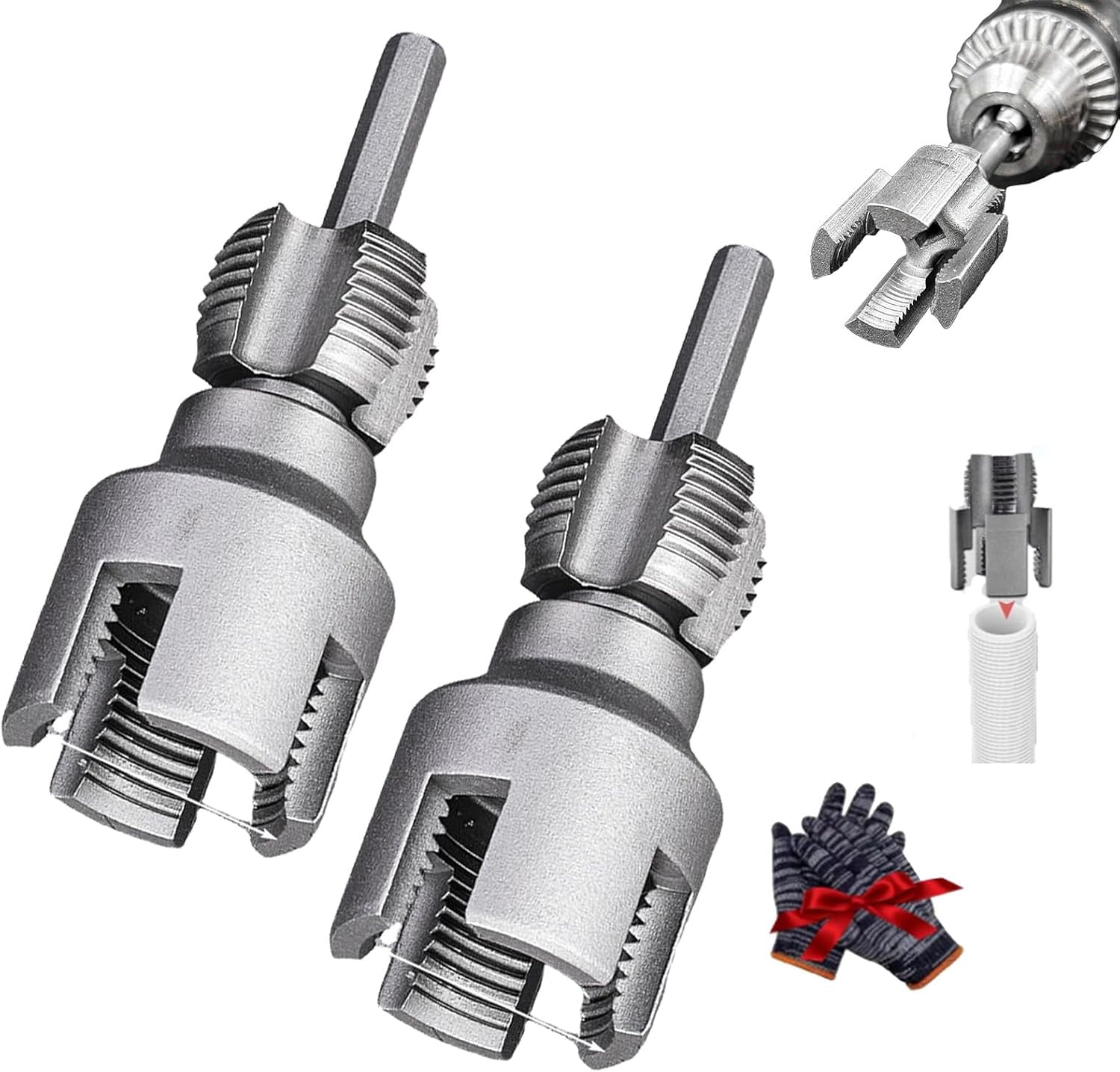 Fullofcarts Pipe Thread Cutting Tool,Integrated Internal & External ...