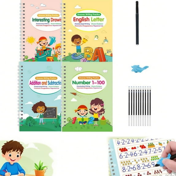 Fullofcarts Writing Books, Tracetrek Workbook, Motor Magic Workbooks ...