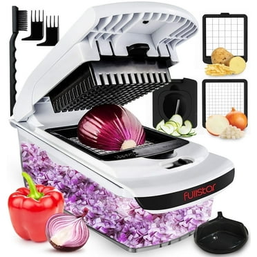 MegaChef 8 in 1 Multi-Use Slicer Dicer and Chopper with Interchangeable ...