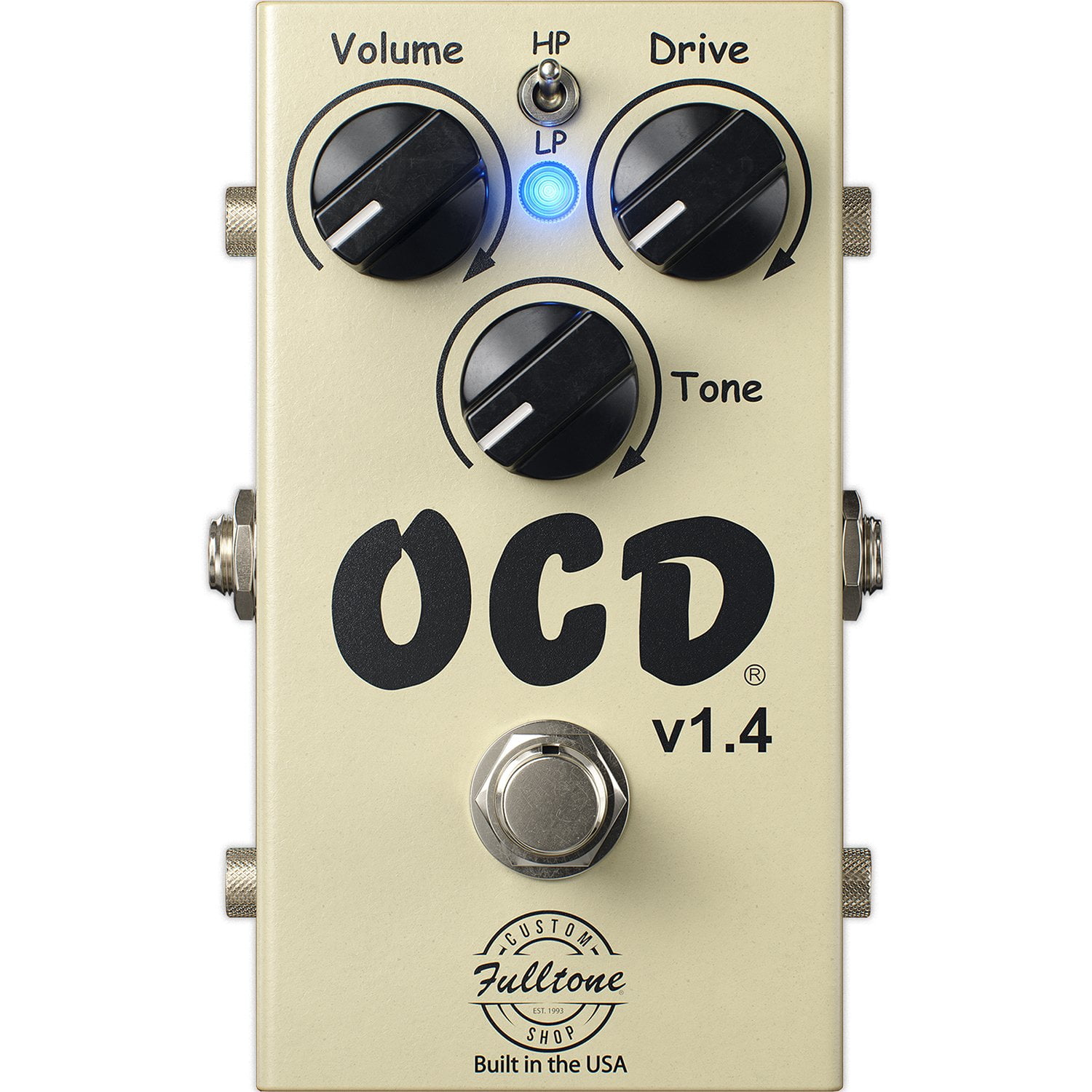 Fulltone Custom Shop OCD v1.4 Obsessive Compulsive Drive - Transparent ...
