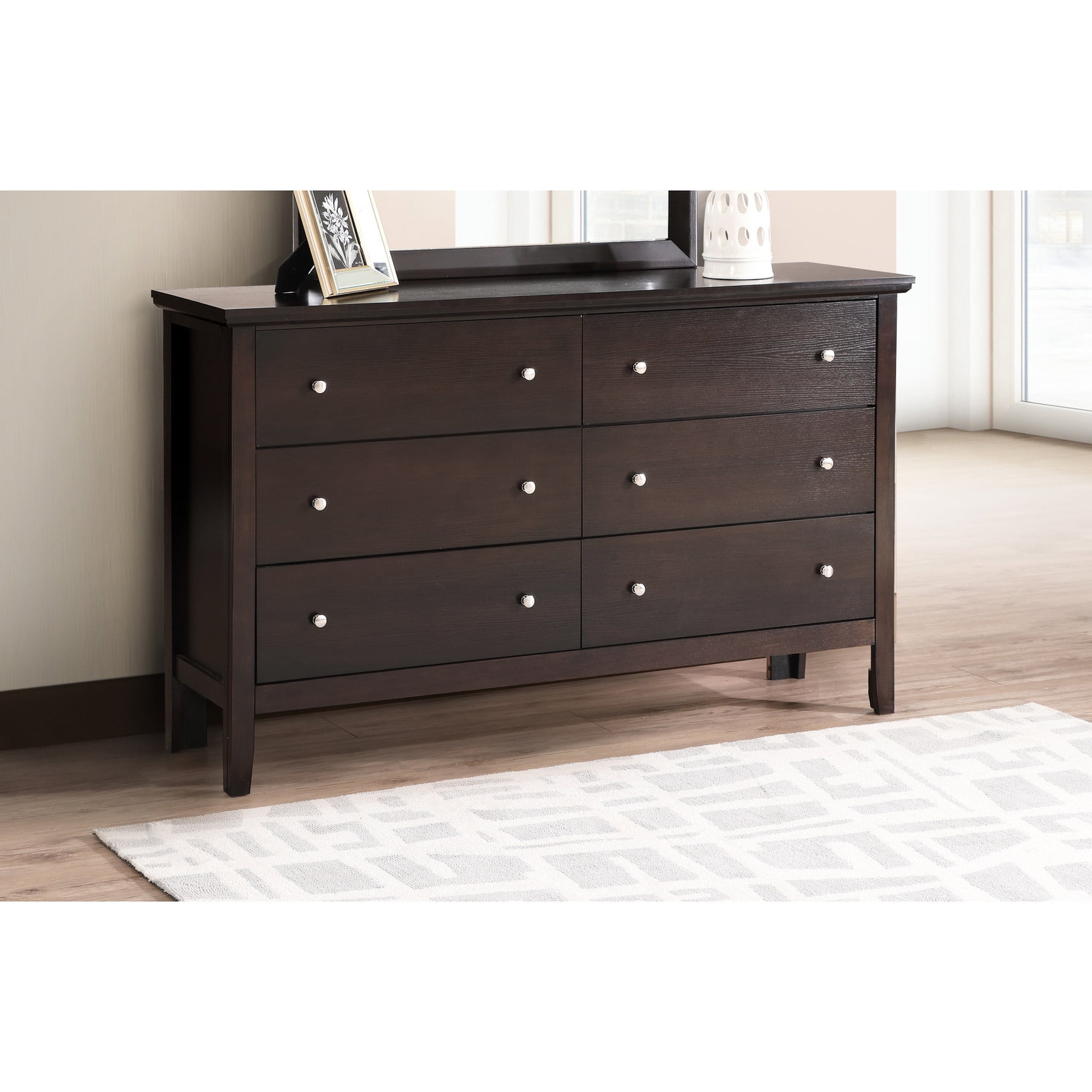 Fully Assembled Dresser+Kiln Dried Frame”-“Bedroom Setup+Easy to Enjoy ...