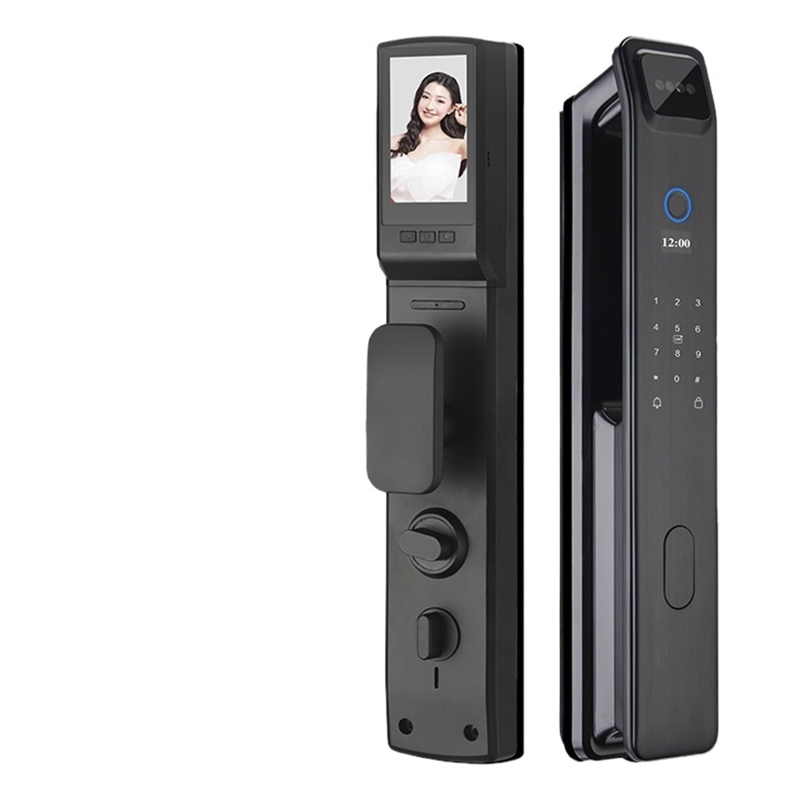 Fully Automatic APP 3D Face Recognition Smart Lock Finrprint Biometric ...