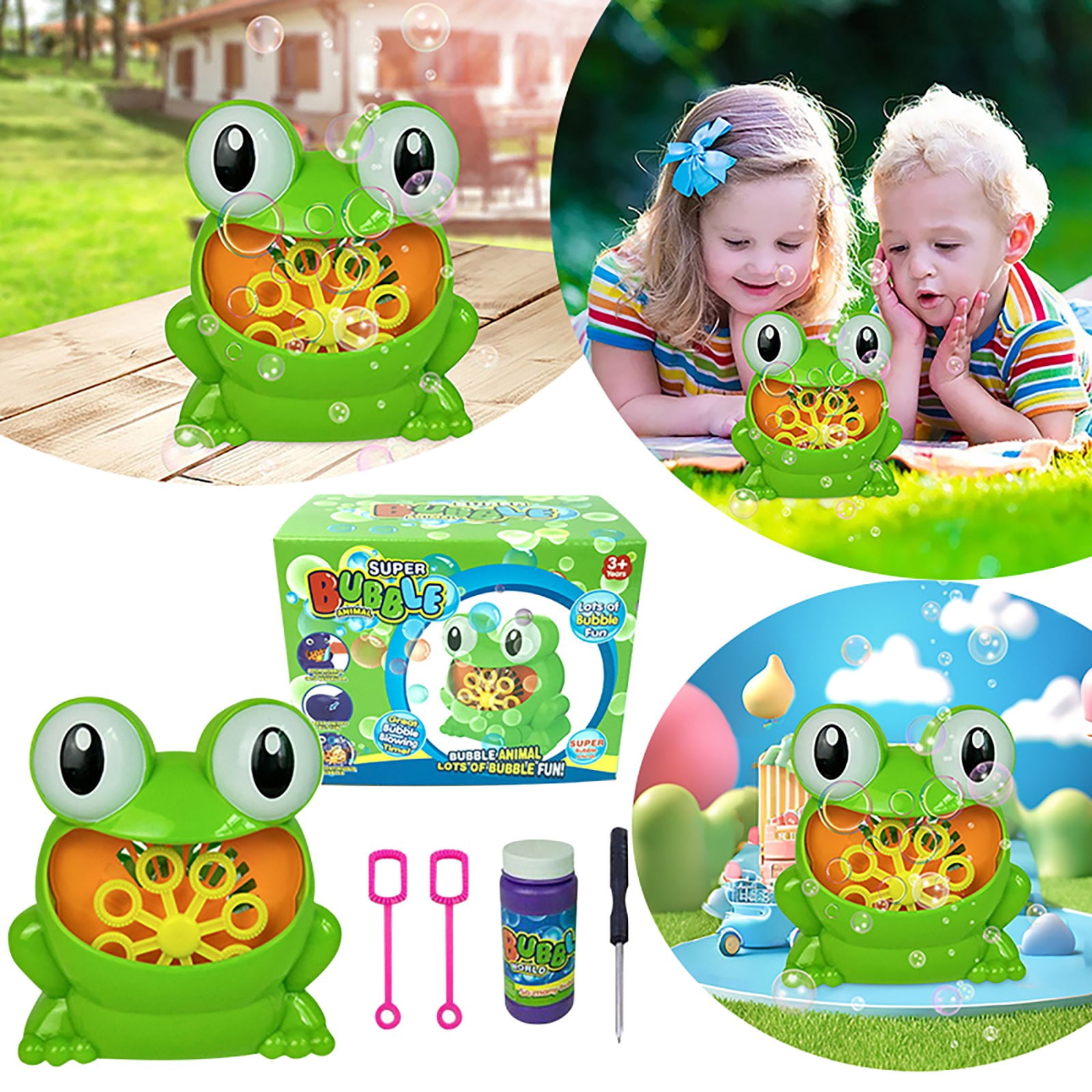 Fully Automatic Blowing Machine Toy Maker for Kids Outdoor Durable ...