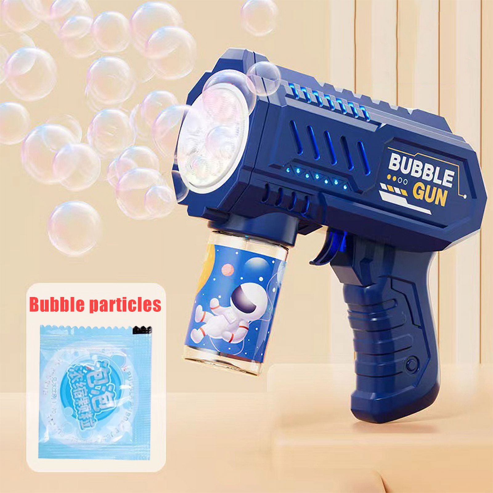 Fully Automatic Bubble Gun Rocket Bubbles Machine Automatic Blower with ...