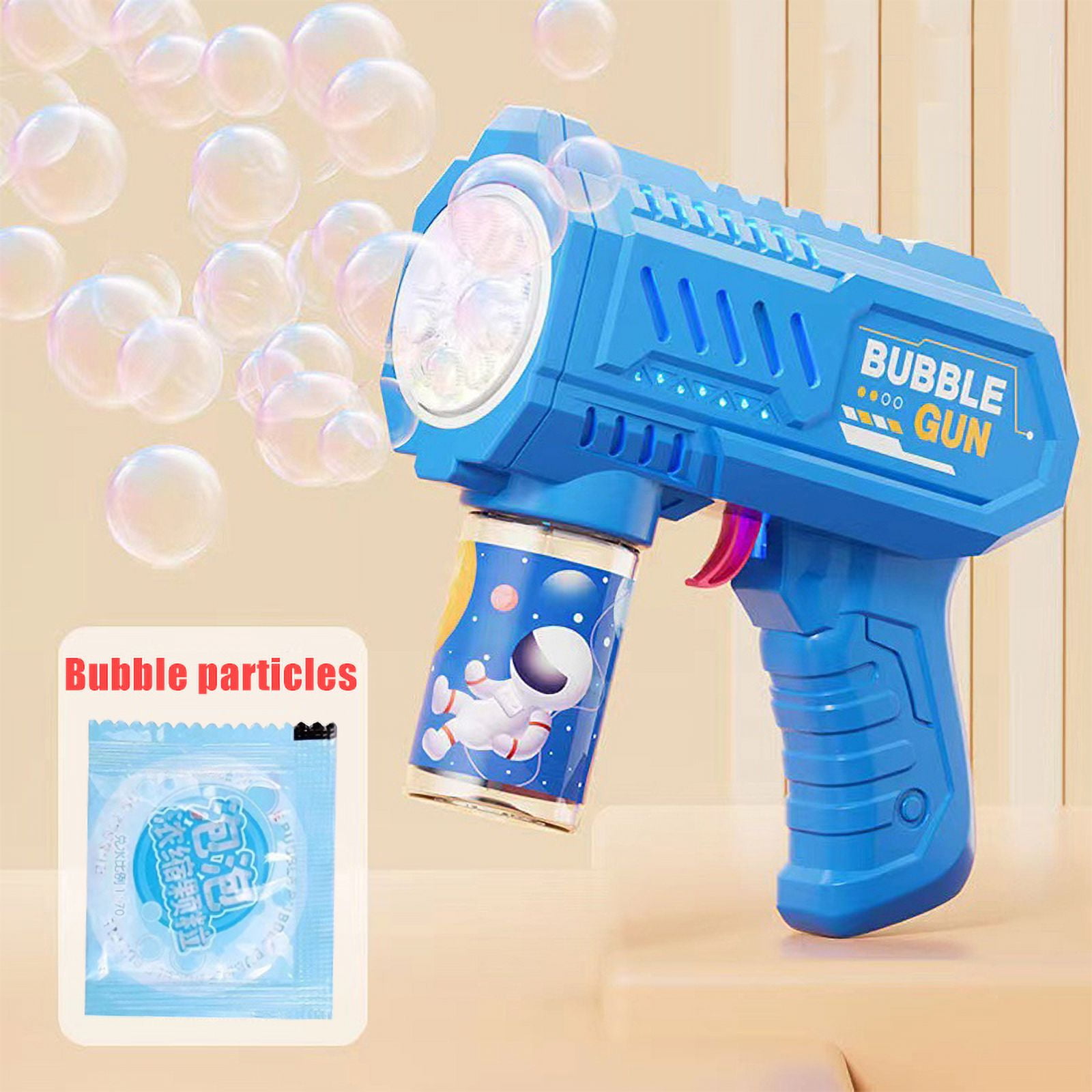 Fully Automatic Bubble Gun Rocket Bubbles Machine Automatic Blower with ...