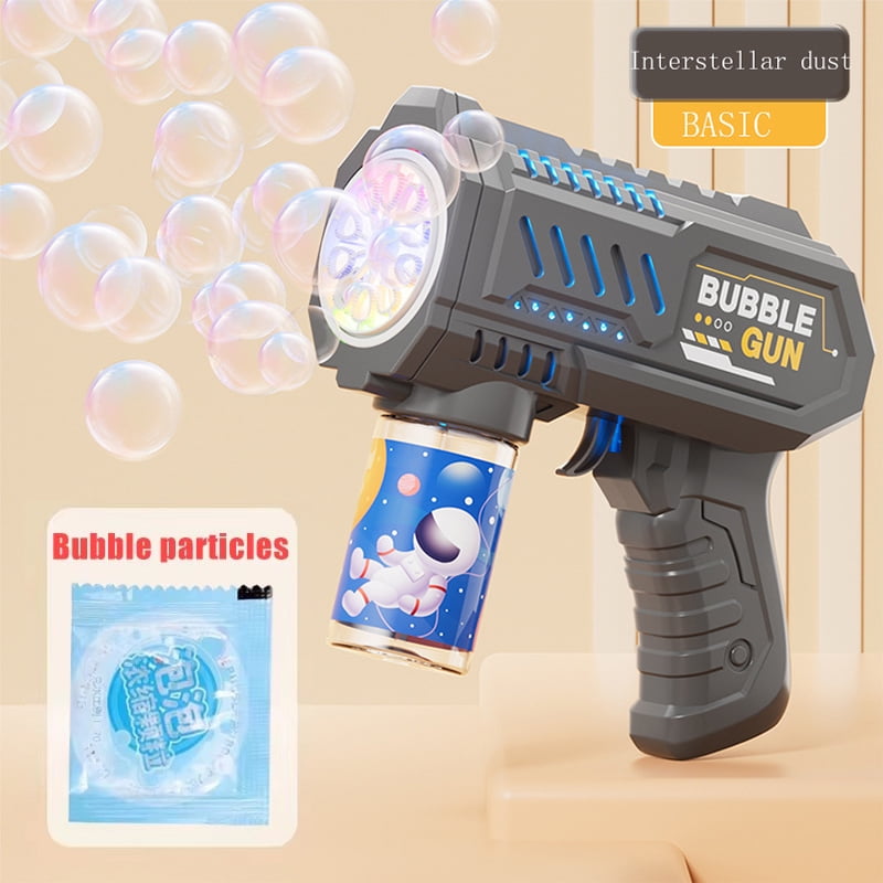 Fully Automatic Bubble Gun Rocket Bubbles Machine Automatic Blower with ...