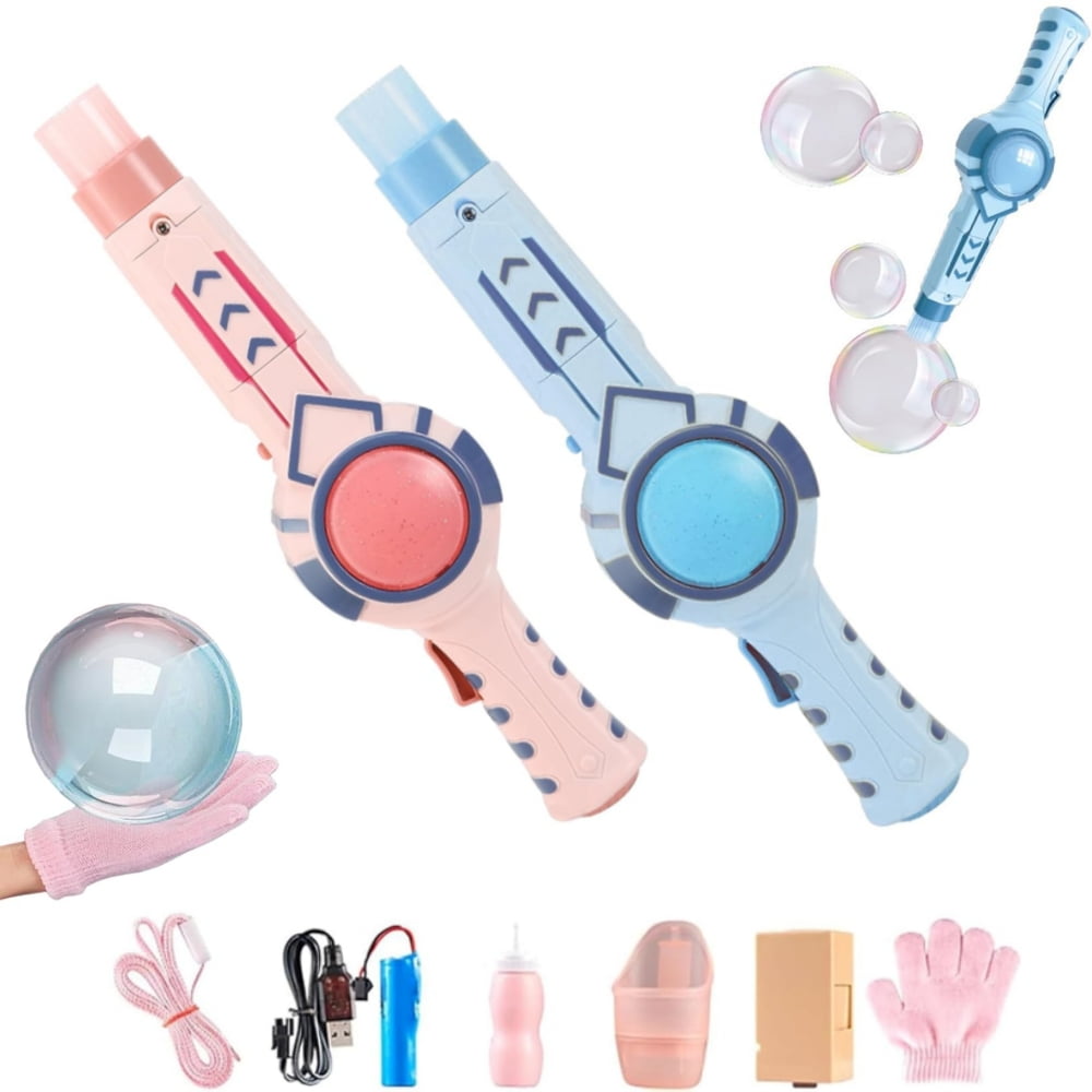 Fully Automatic Bubble Machine for Pink Bubble Blower with Elastic ...