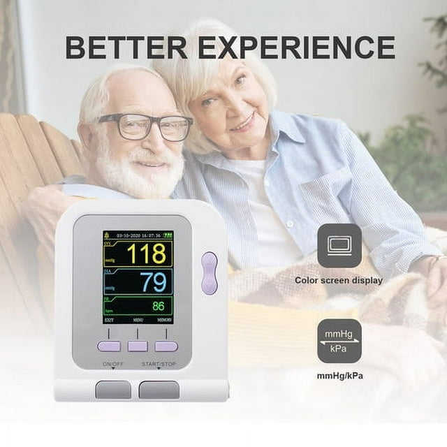 Fully Automatic CONTEC Blood Pressure Monitor Upper Arm Wrist ...