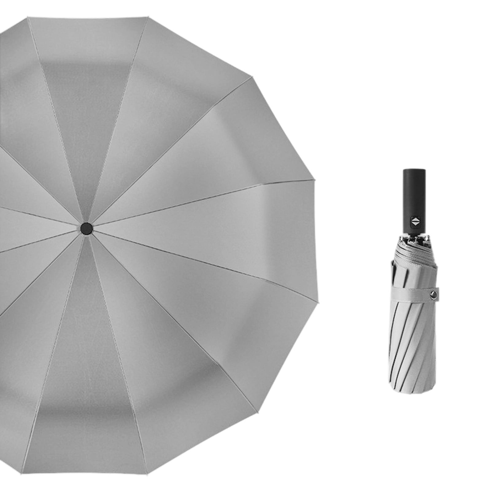 Fully Automatic Compact Travel Umbrella with UPF50+ Sun for Wind Rain ...