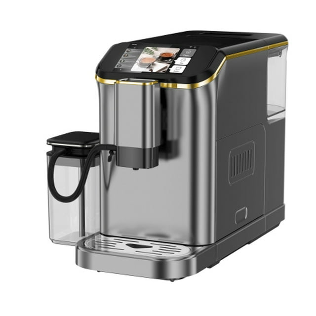 Fully Automatic Espresso Machine,Self-Cleaning Quiet Coffee Maker With ...