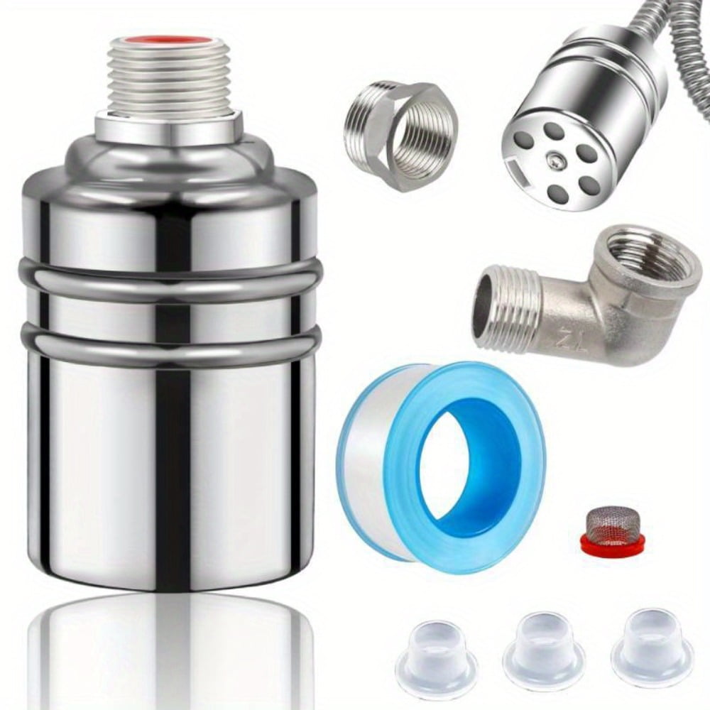 Fully Automatic Float Valve 304 Stainless Steel, 1/2" to 3/4" Water ...