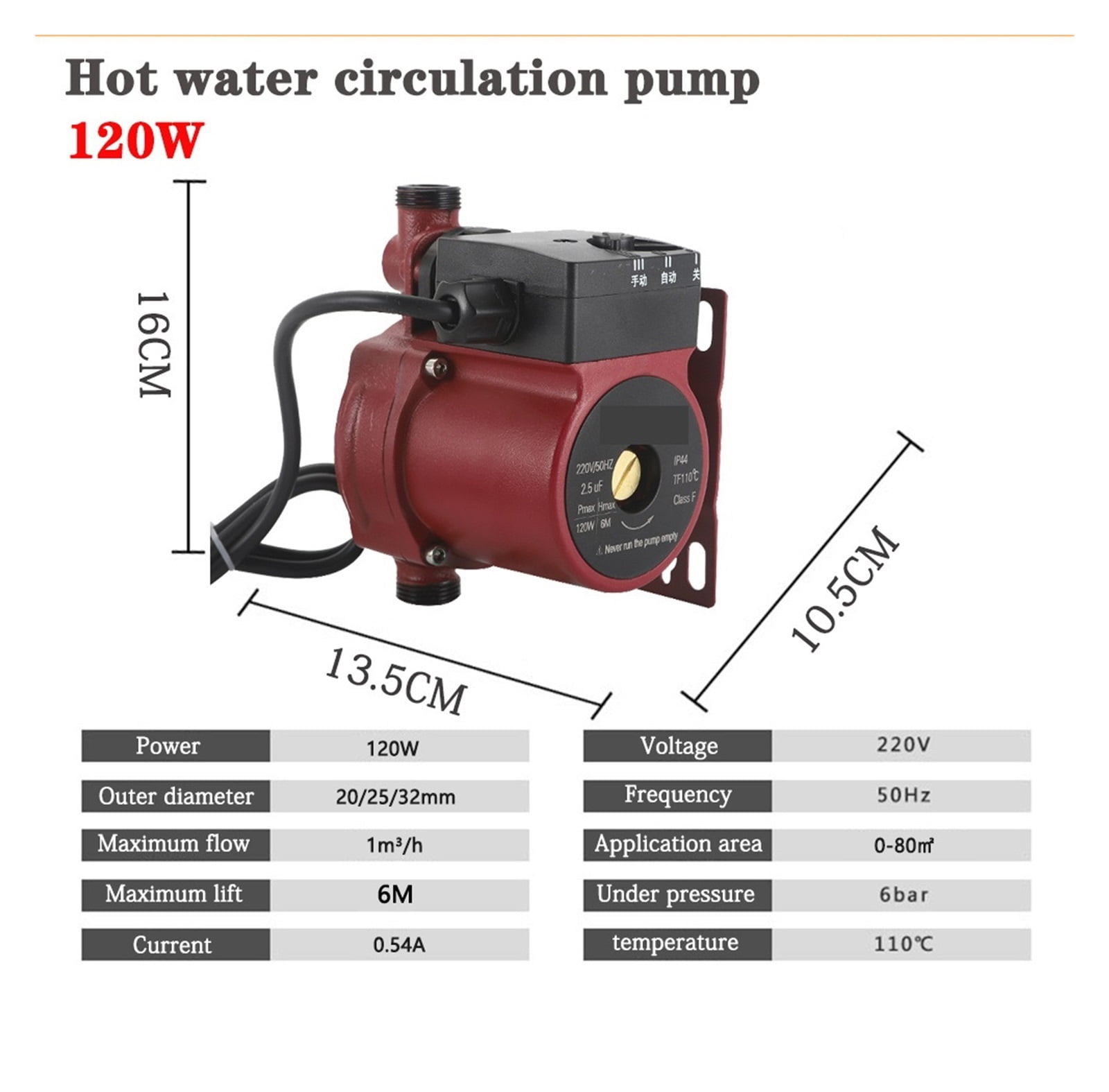Fully Automatic Hot Water Circulating Pumps, Shielded Circulating Pumps ...