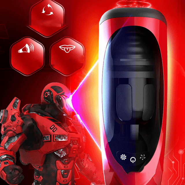 Fully Automatic Rotating Tongue Licking Male Masturbators Electric