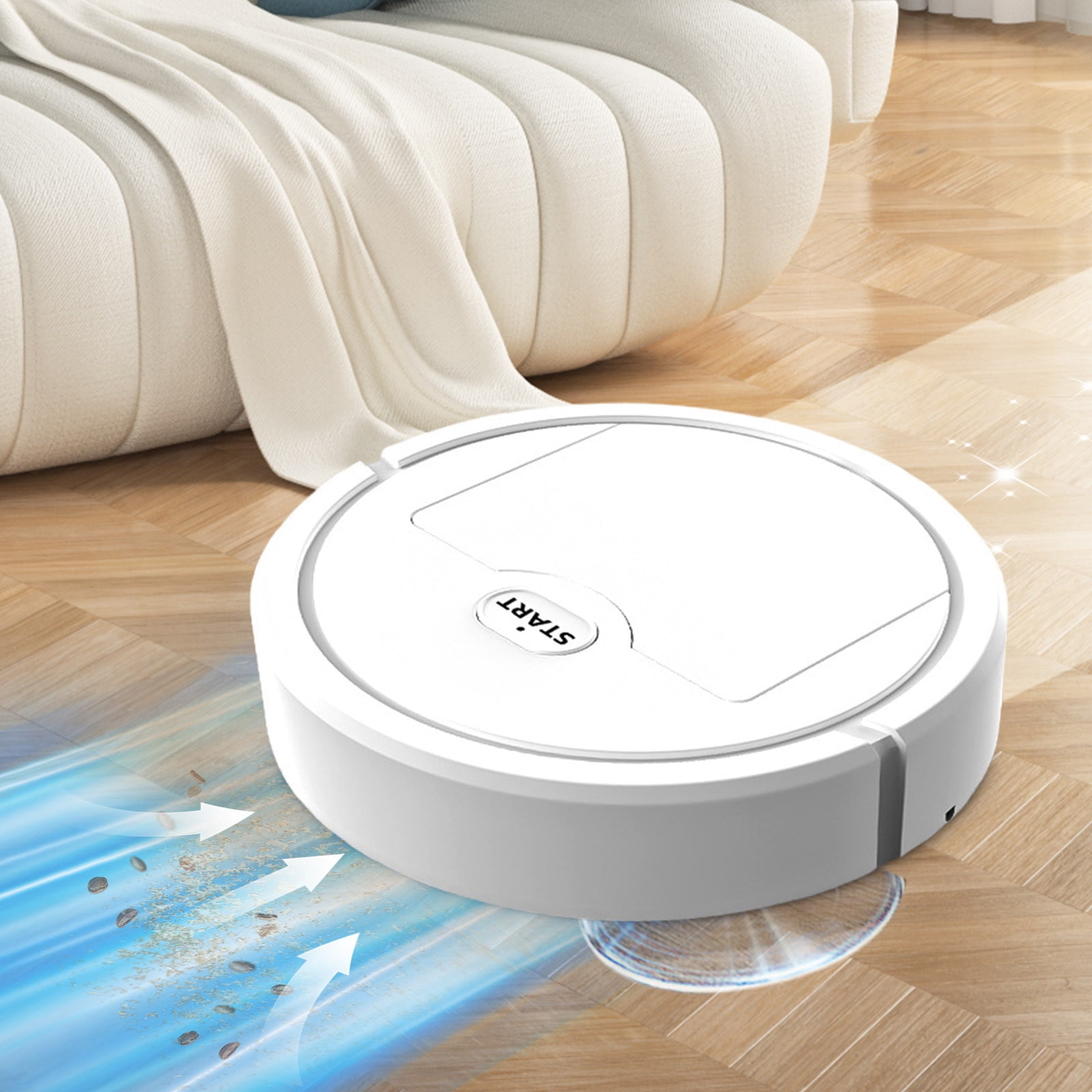 Fully Automatic Sweeping Robot, 3 in 1 Robot Vacuum Smart Floor Cleaner ...