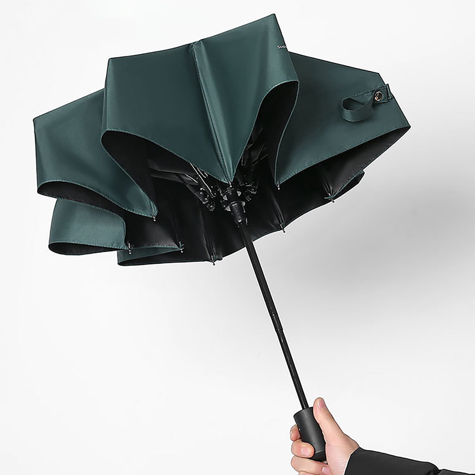 Fully Automatic Weather Folding Umbrella Light Sun And Sunshade ...
