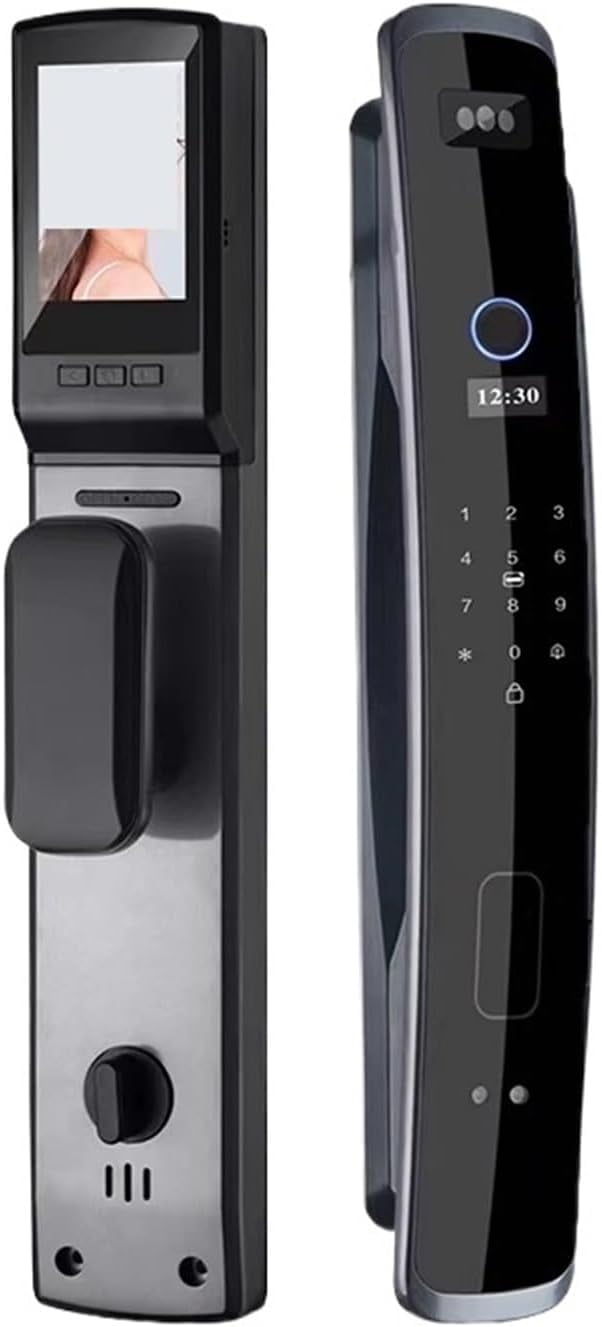 Fully Automatic WiFi APP 3D Face Recognition Smart Lock Fingerprint ...