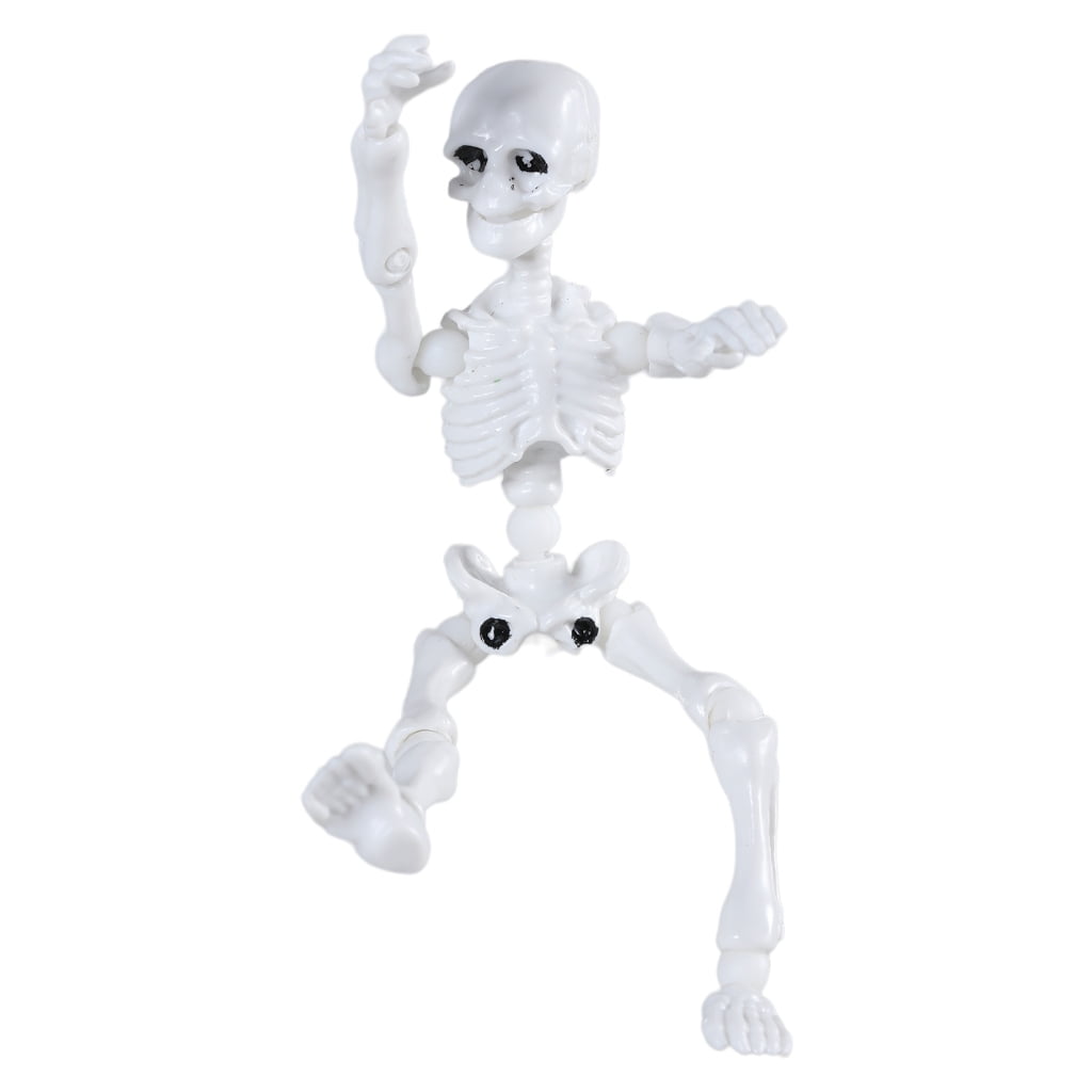 Articulated Tiny Human Skeleton Replicas, 9cm White Model, Human ...