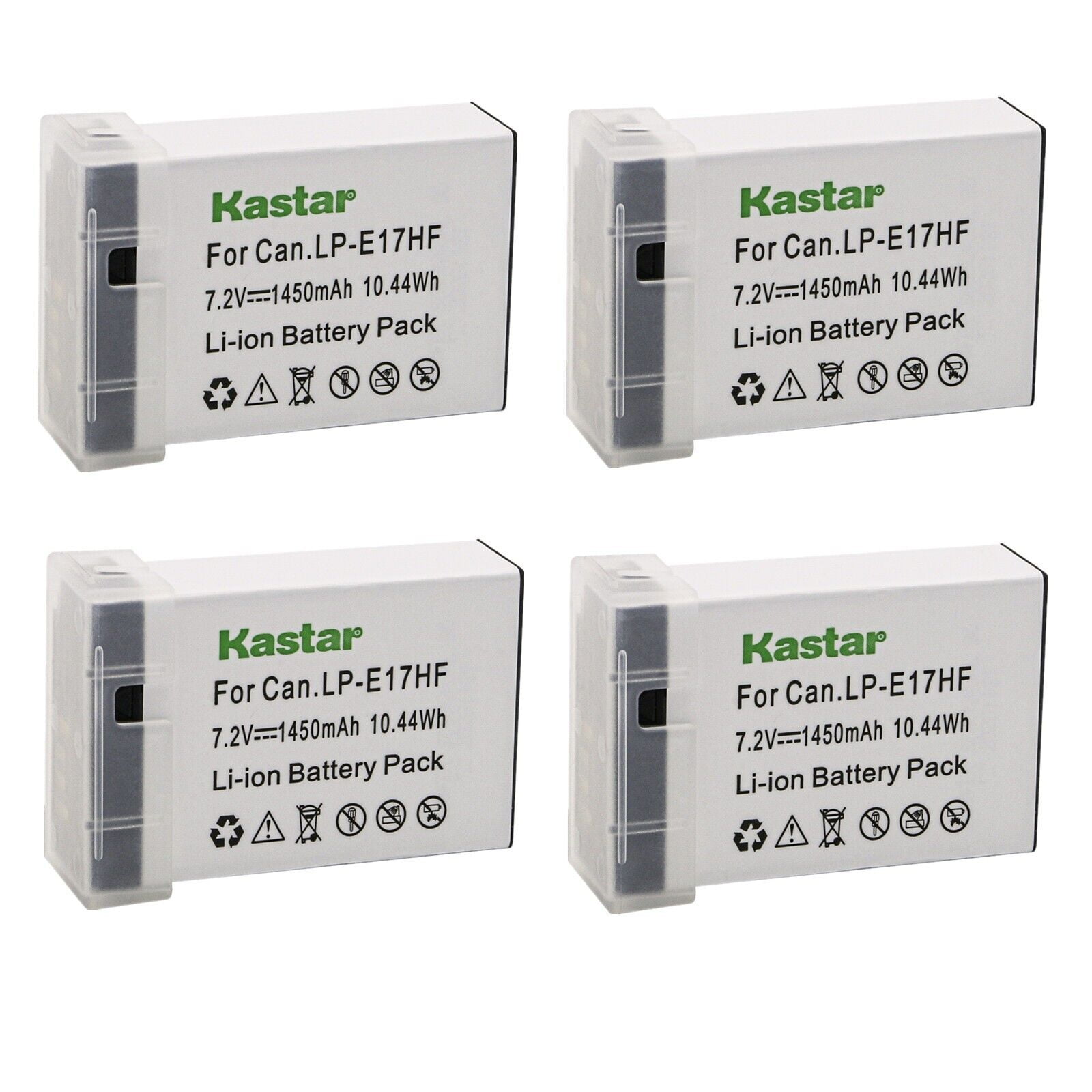 [Fully Decoded] Kastar 4-Pack LP-E17HF Battery Replacement for Canon ...