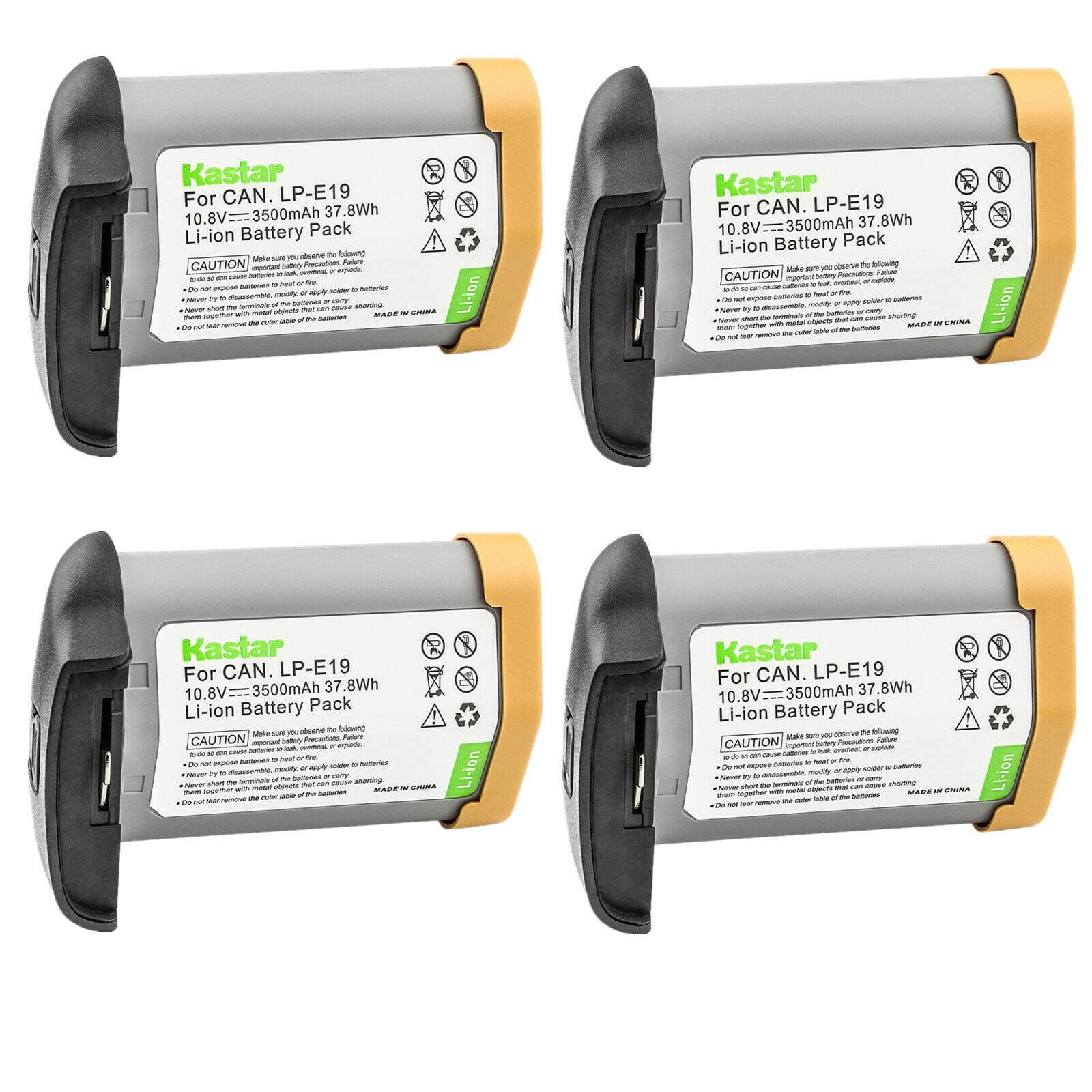 [Fully Decoded] Kastar 4-Pack LP-E19 Battery Compatible with Canon LP ...