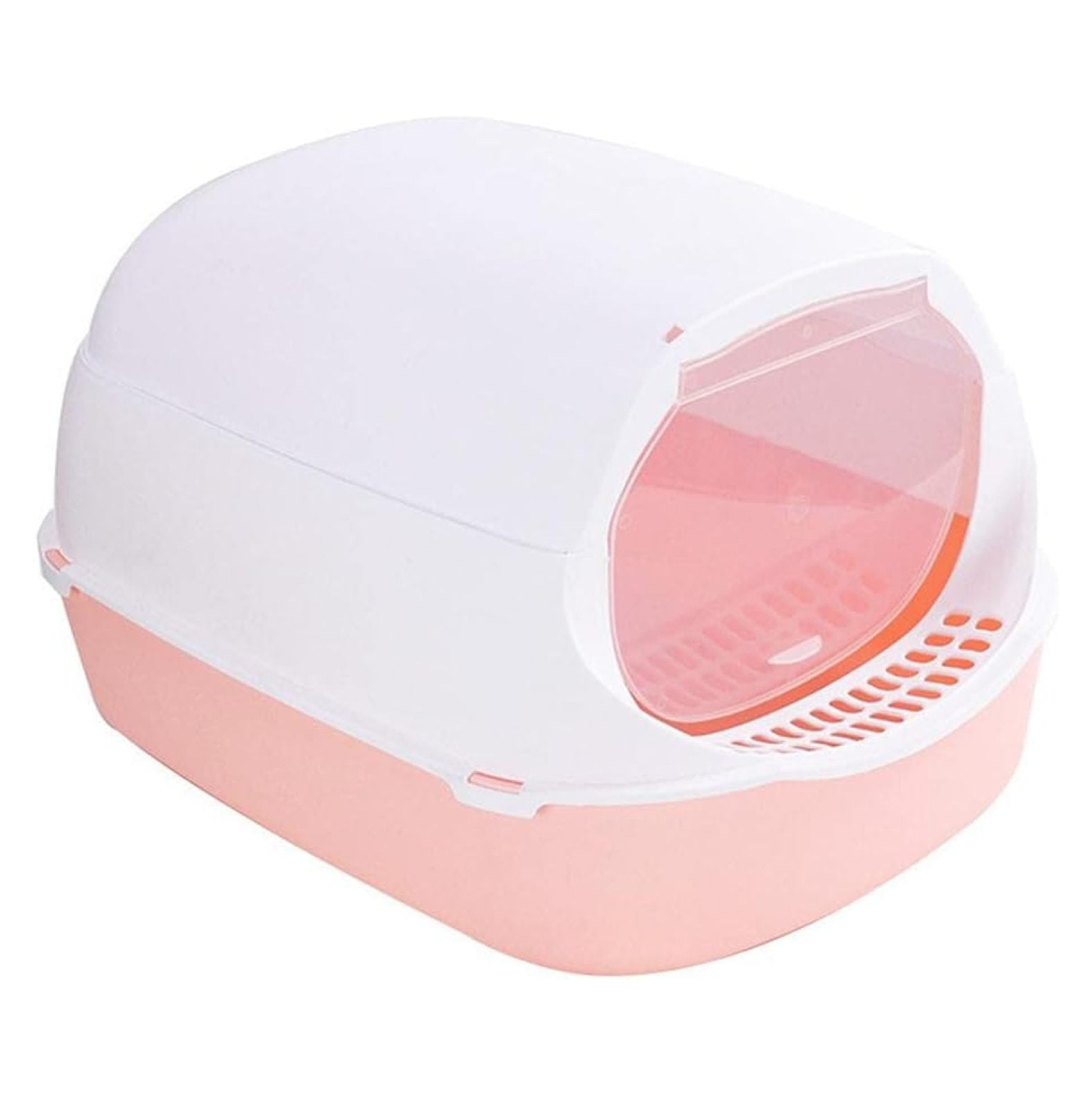 Fully Enclosed Cat Potty Pet Litter Box Deodorant Kitty -Proof Toilet ...