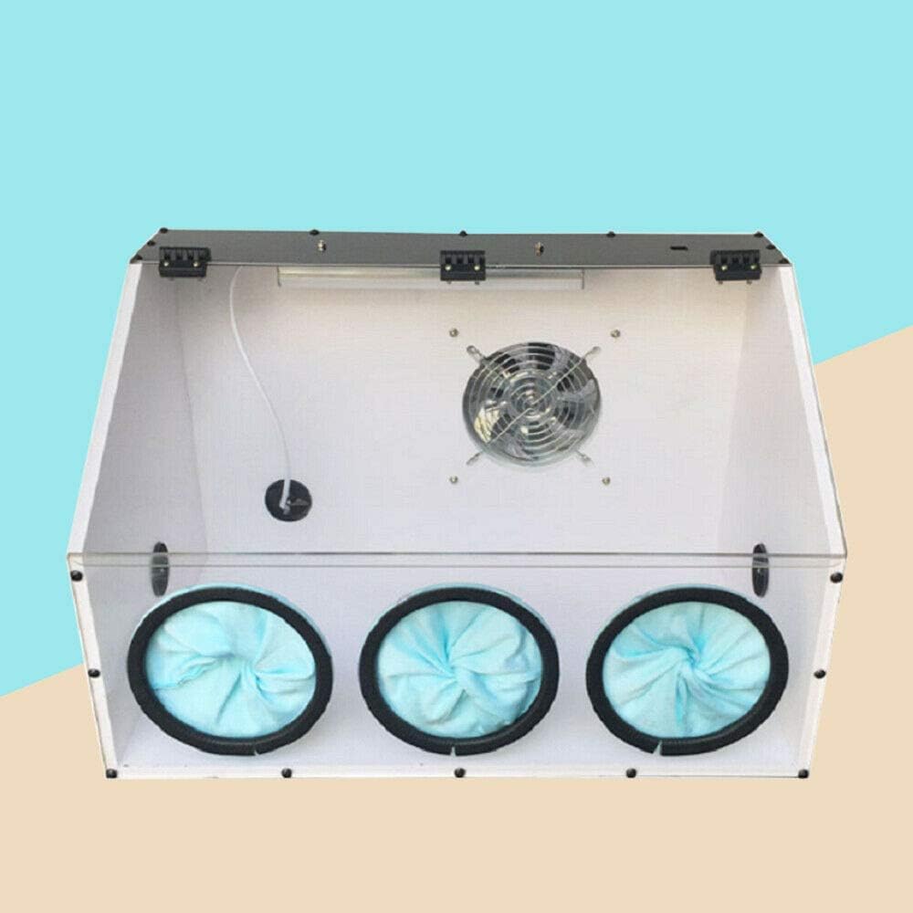 Fully Enclosed Electric Grinding Table Polisher Acrylic Cover Dust Box ...