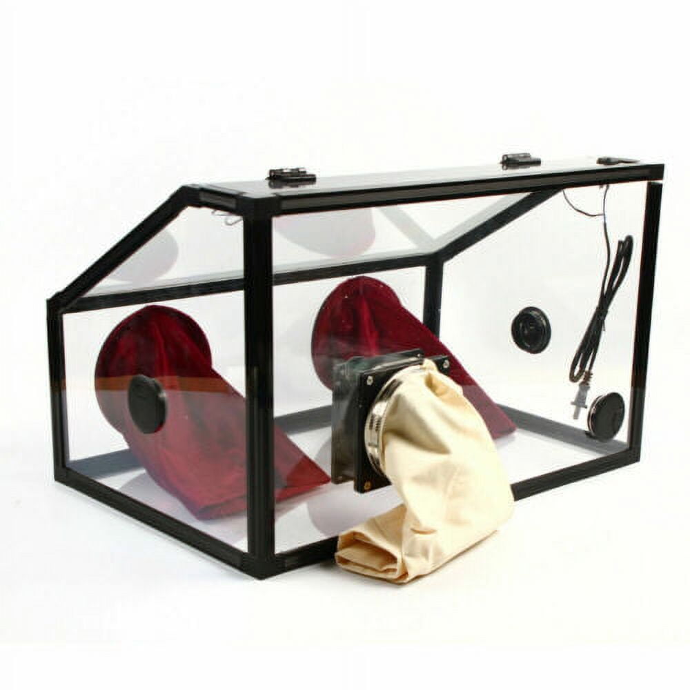 Fully Enclosed Electric Grinding Table Polisher Dust Box Acrylic Cover ...