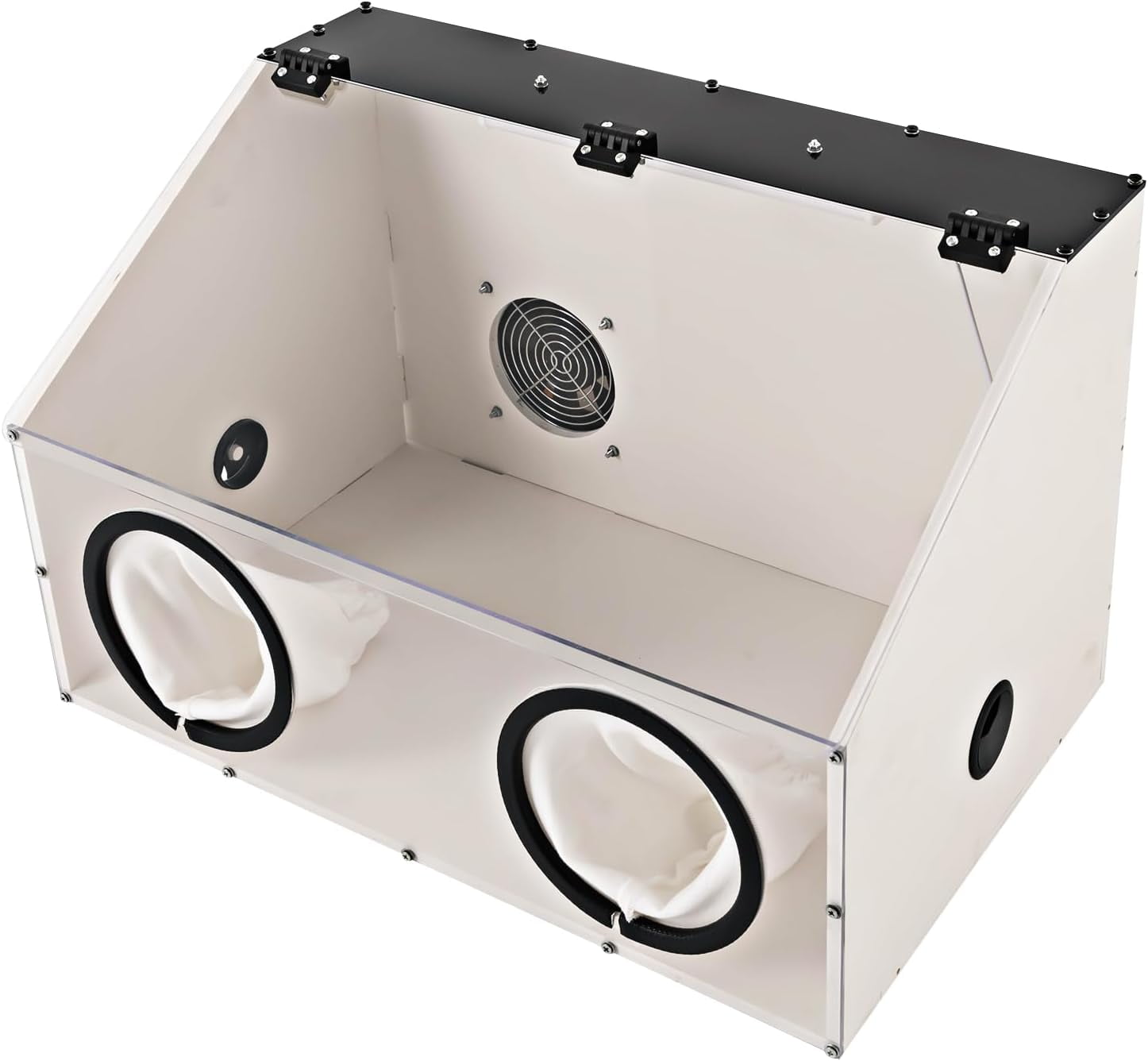 Fully Enclosed Grinding Table Polisher Dust Box, Acrylic Dust Box ...