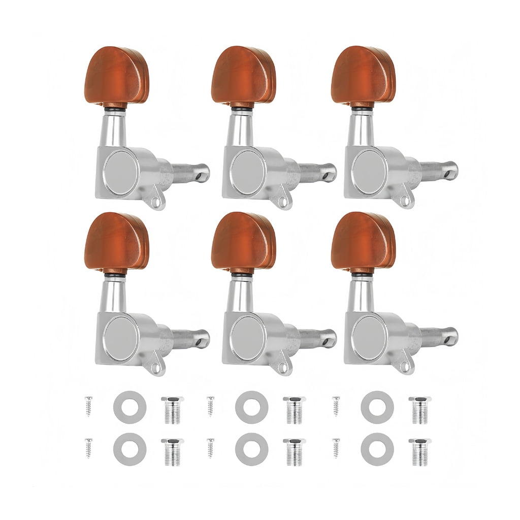Fully Enclosed Guitar Tuning Pegs With Precise Gear Mechanism For ...