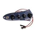 Fully Loaded Control Plate Pre Wired with Wiring Harness for Jazz Bass ...