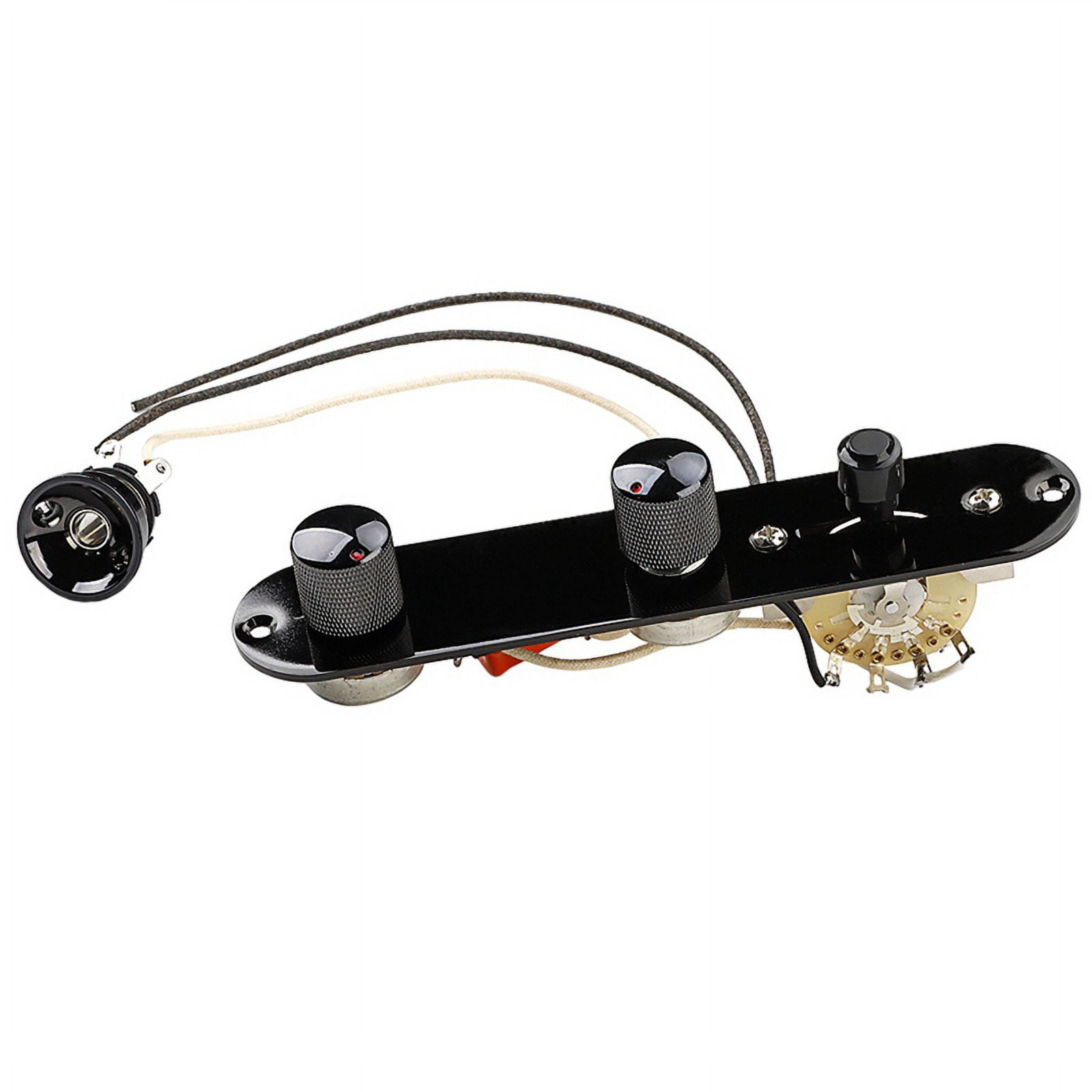 Fully Loaded Guitar Control Plate Prewired 3-Way Switch 250K Large ...