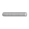 Fully Threaded Rod, 3/8"-24, 2 ft, Steel, Grade 2, Zinc Plated Finish ...