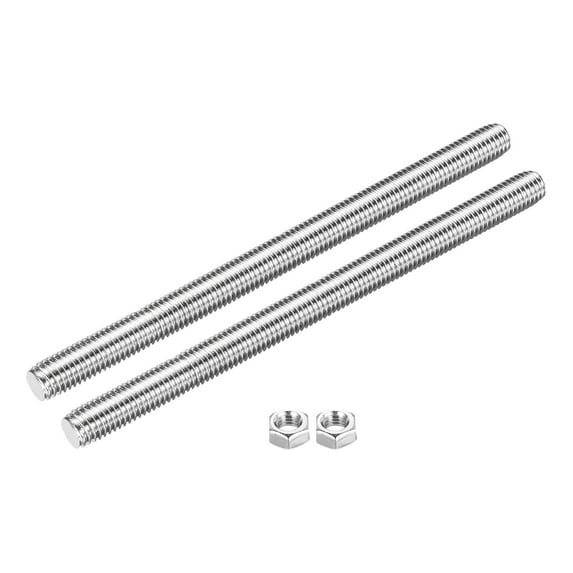 Fully Threaded Rod M10 x 100mm 1.5mm Pitch 304 Stainless Steel Right ...