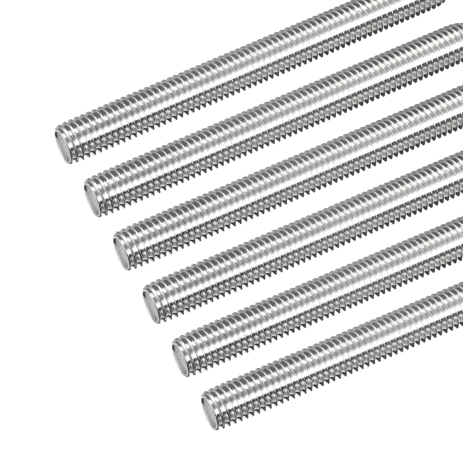 Fully Threaded Rod M10 x 190mm 1.5mm Thread Pitch 304 Stainless Steel ...