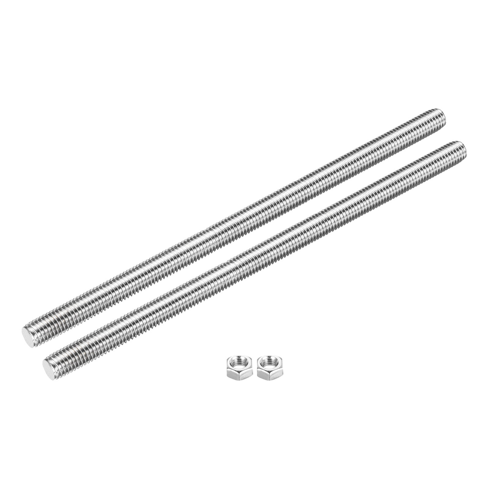 Fully Threaded Rod M10 x 200mm 1.5mm Pitch 304 Stainless Steel Right ...