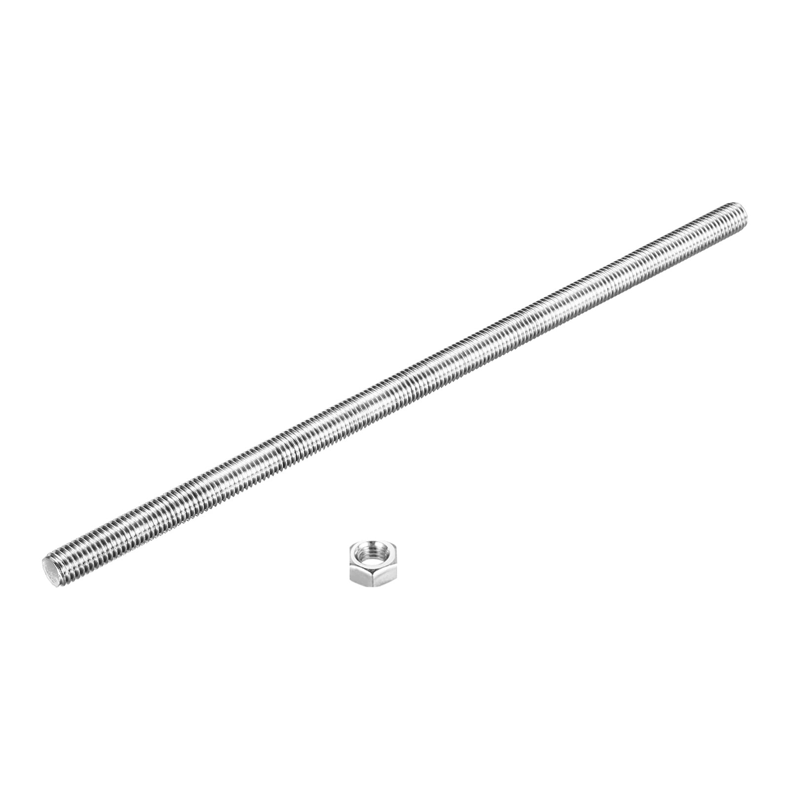 Fully Threaded Rod M12 x 300mm 1.75mm Pitch 304 Stainless Steel Right ...