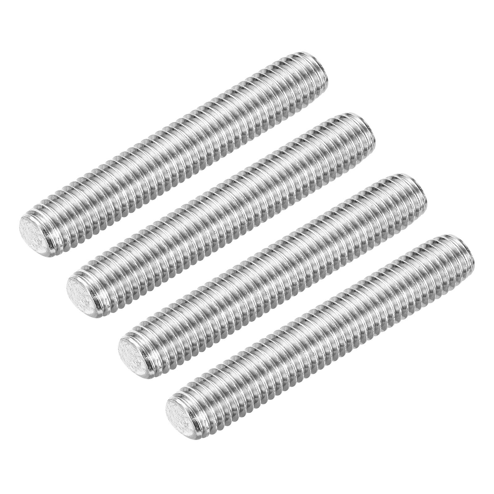 Fully Threaded Rod M12 x 76mm 13mm Pitch 304 Stainless Steel Right Hand 4pcs - Walmart.com