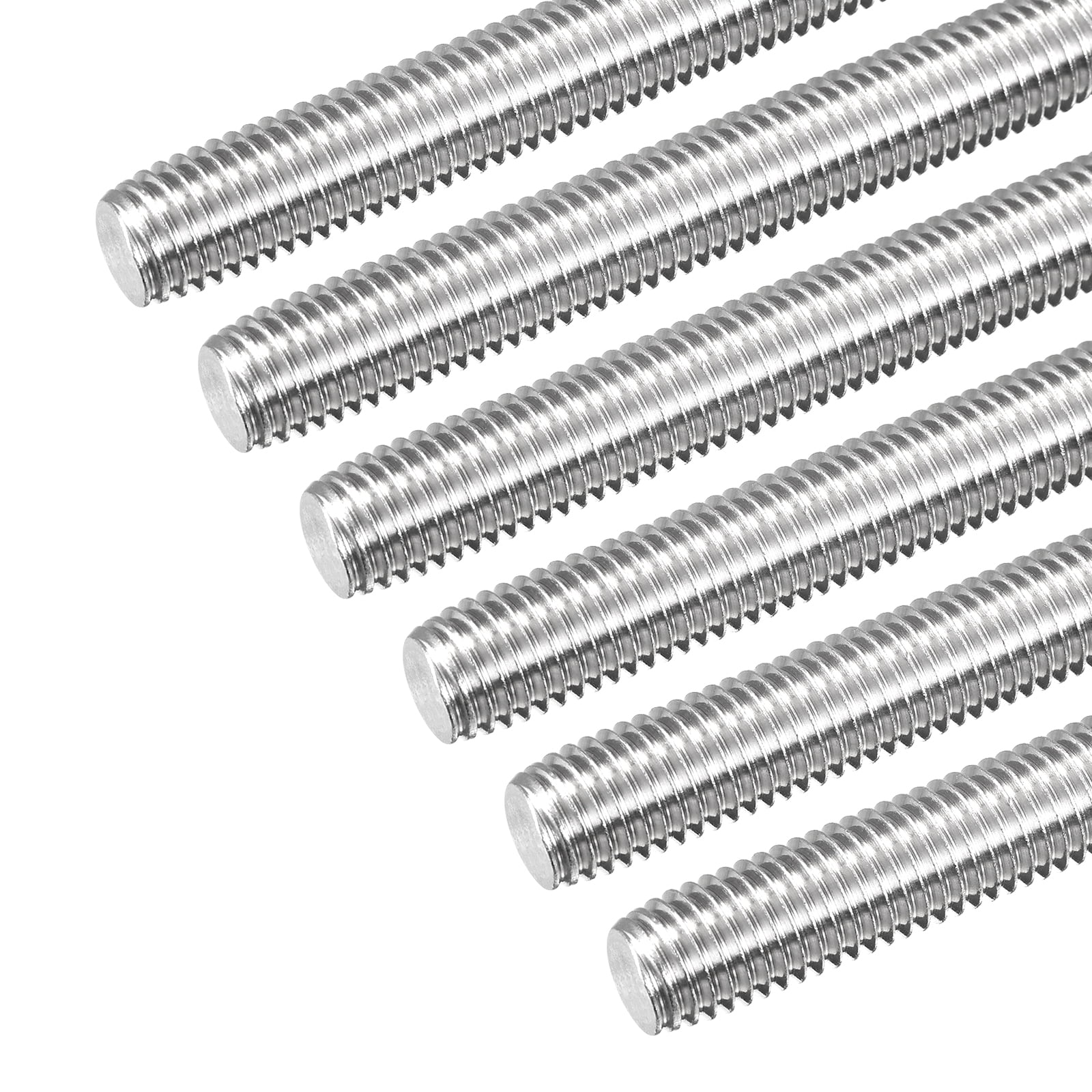Fully Threaded Rod M14 x 150mm 2mm Thread Pitch 304 Stainless Steel ...