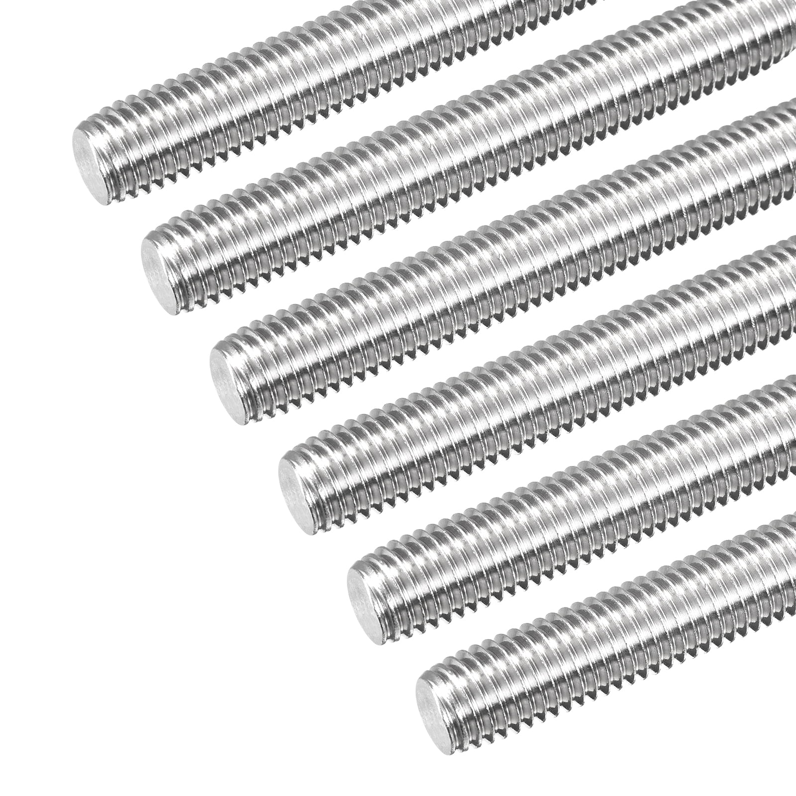 Fully Threaded Rod M14 x 200mm 2mm Thread Pitch 304 Stainless Steel ...