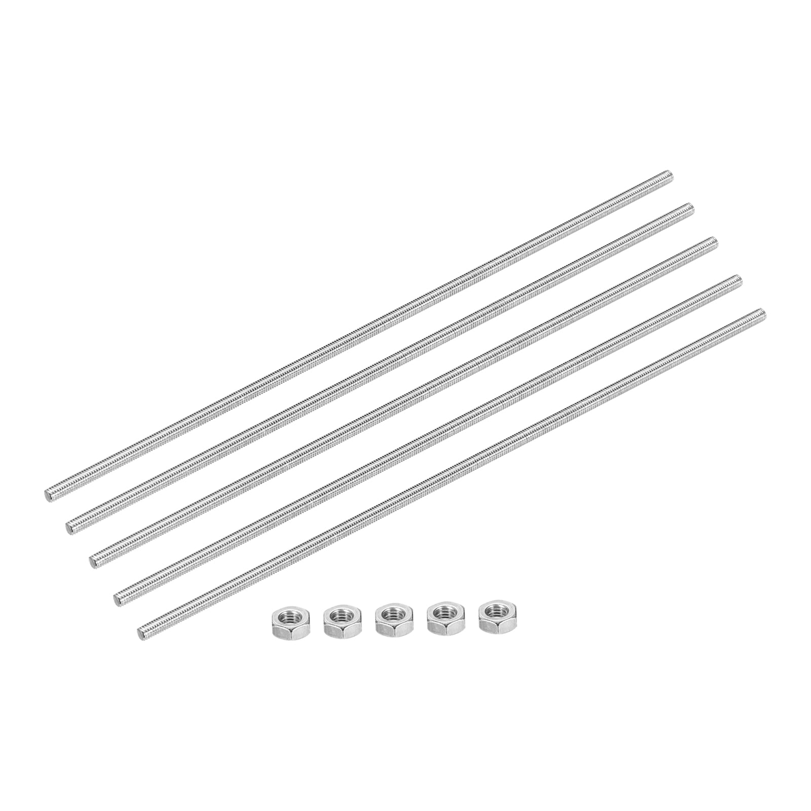 Fully Threaded Rod M3 x 150mm 0.5mm Pitch 304 Stainless Steel Right ...