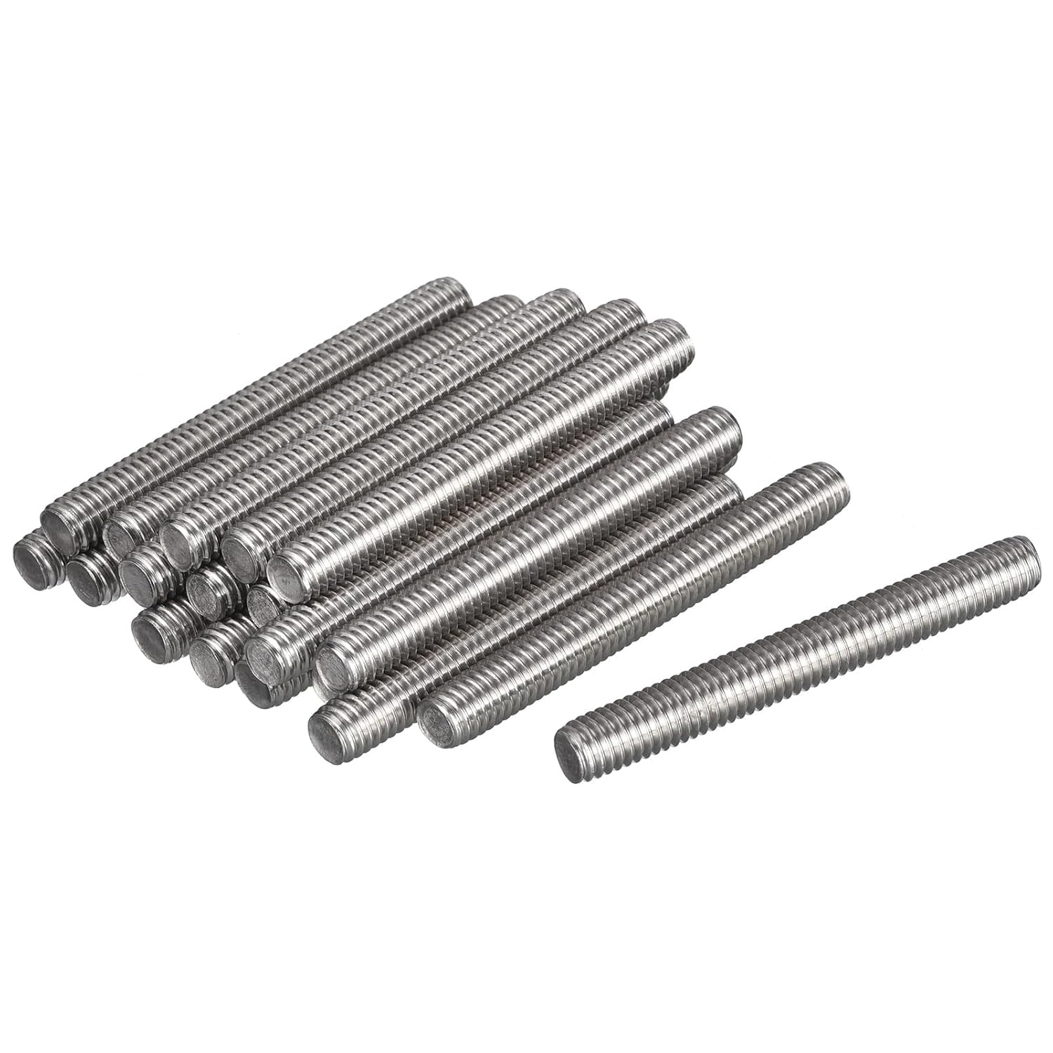 Fully Threaded Rod, M4-0.7 Thread Pitch, 50mm Length 304 Stainless ...