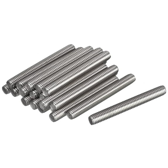 Fully Threaded Rod, M4-0.7 Thread Pitch, 50mm Length 304 Stainless ...
