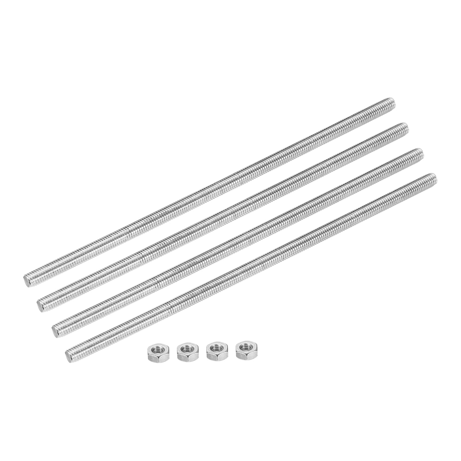 Fully Threaded Rod M5 x 150mm 0.8mm Pitch 304 Stainless Steel Right ...