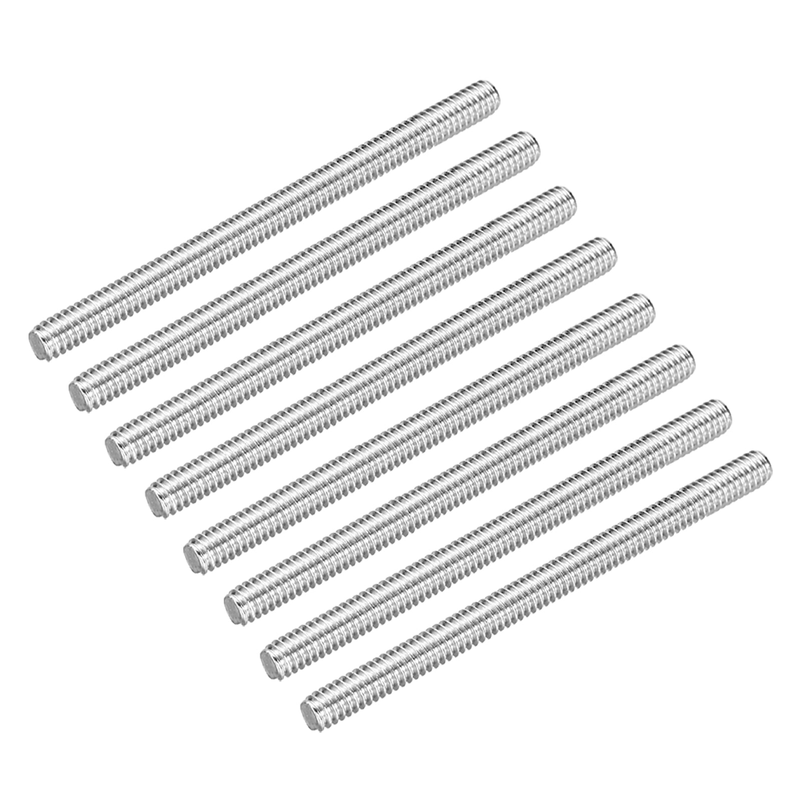 Fully Threaded Rod M6 x 100mm 20mm Pitch 304 Stainless Steel Right Hand ...