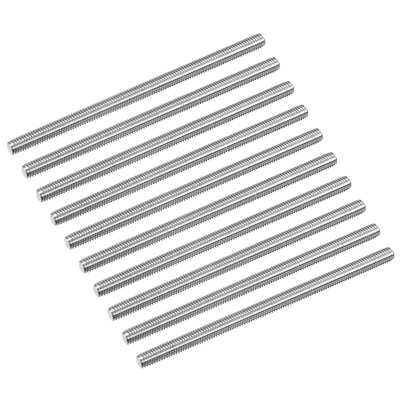 Fully Threaded Rod M6 x 110mm 1mm Pitch 304 Stainless Steel Right Hand ...
