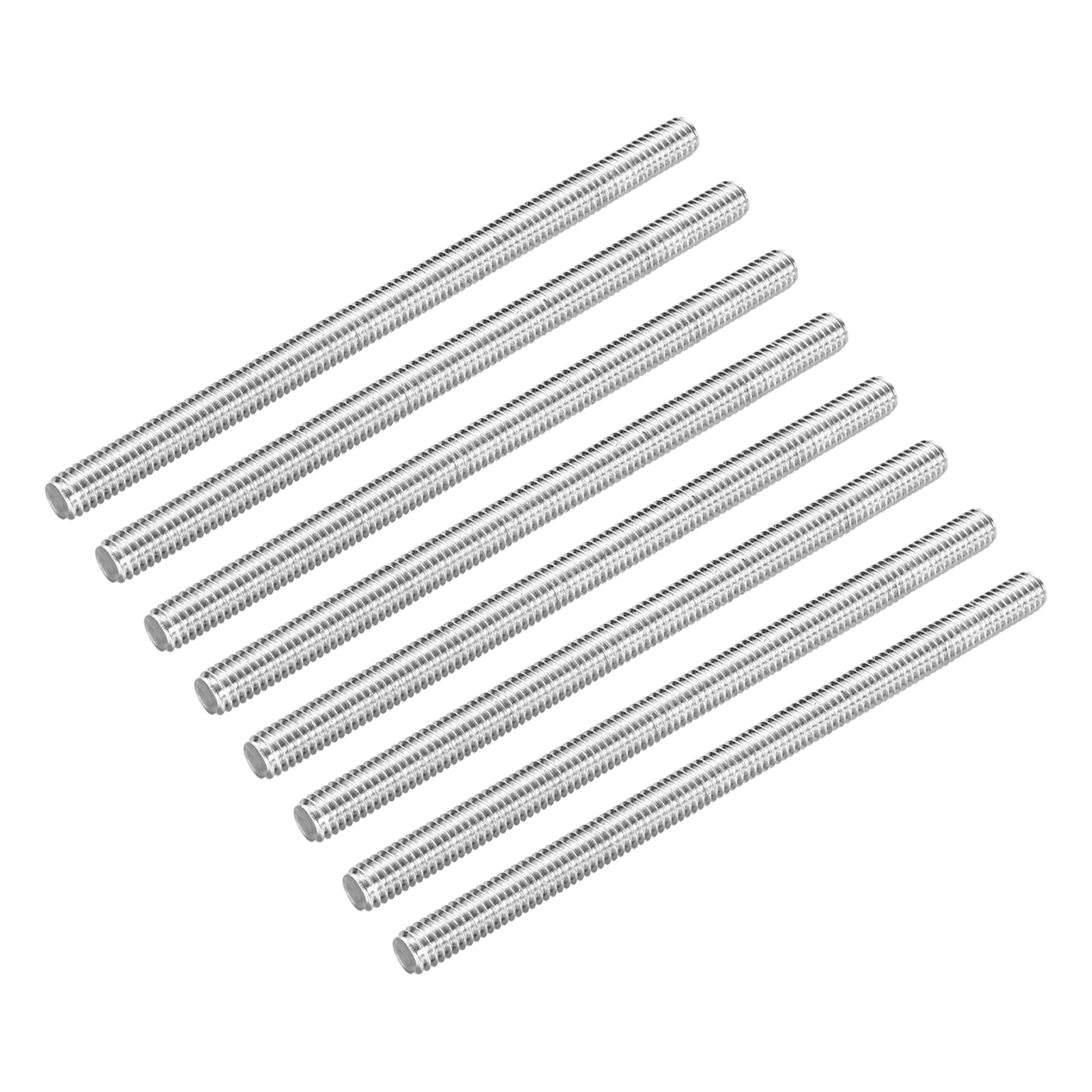 Fully Threaded Rod M8 x 100mm 18mm Pitch 304 Stainless Steel Right Hand ...