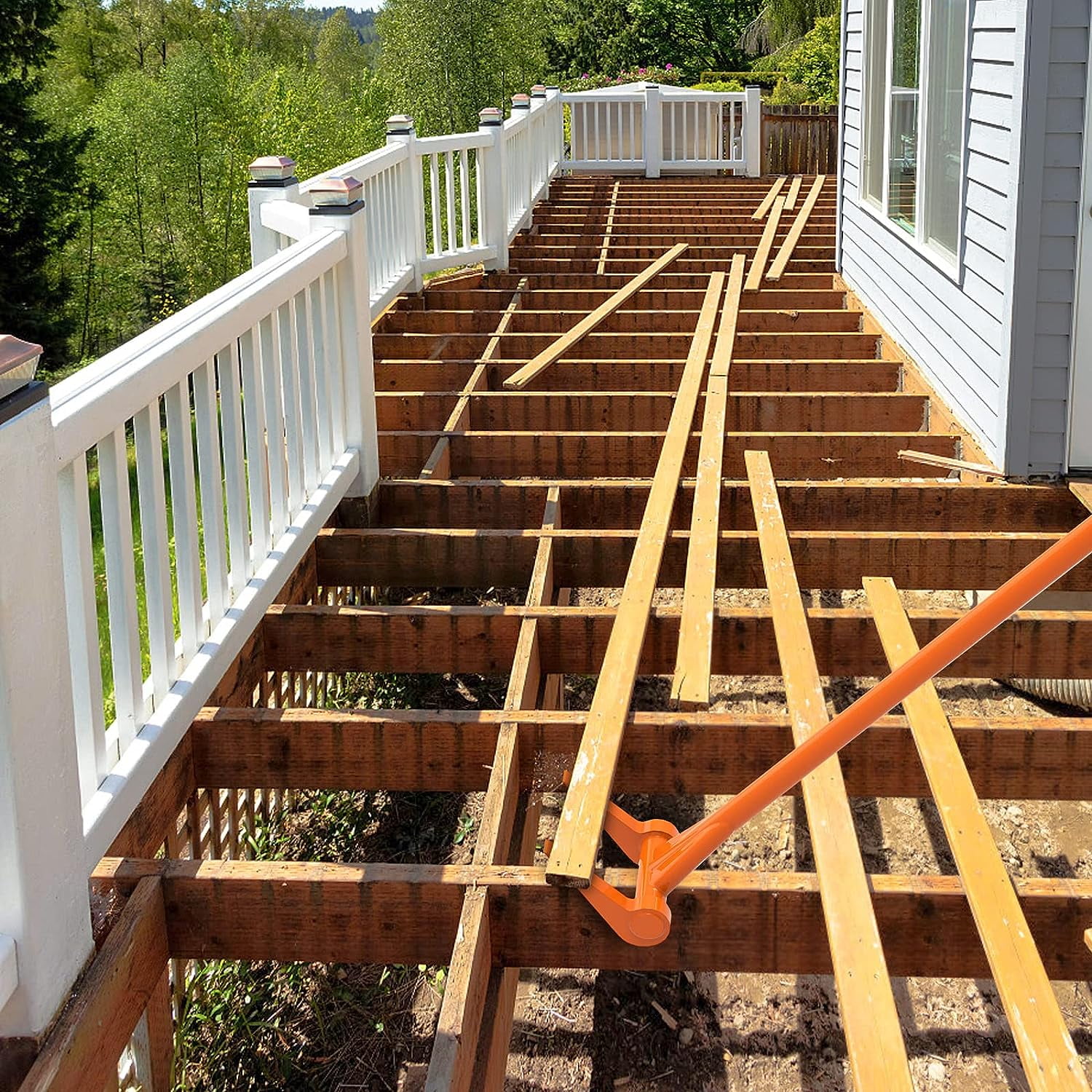 Fully Welded Pallet Buster 48'' All-Steel Handle Pallet Breaker Heavy ...
