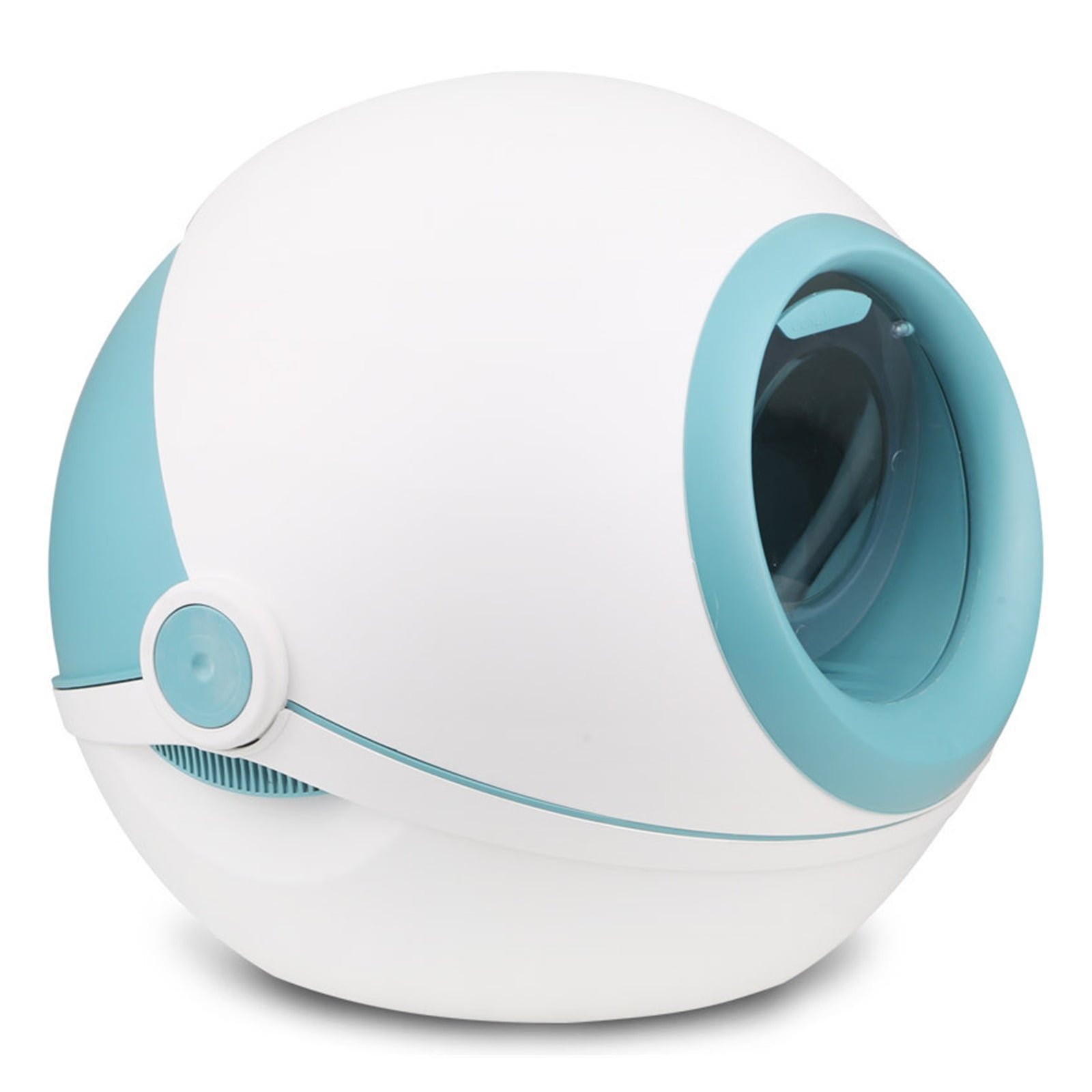 Fully enclosed cat litter flip-top oversized odor-proof cat toilet ...