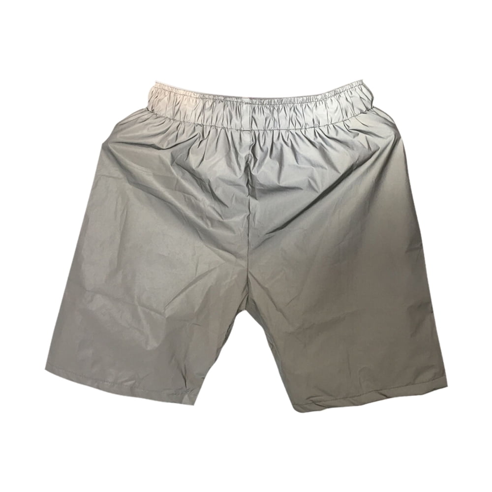 Fully reflective shorts outdoor casual luminous five-point pants ...