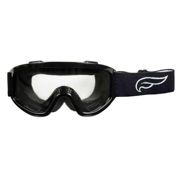 Raider Youth MX Off-Road Riding Goggles, Black - Walmart.com
