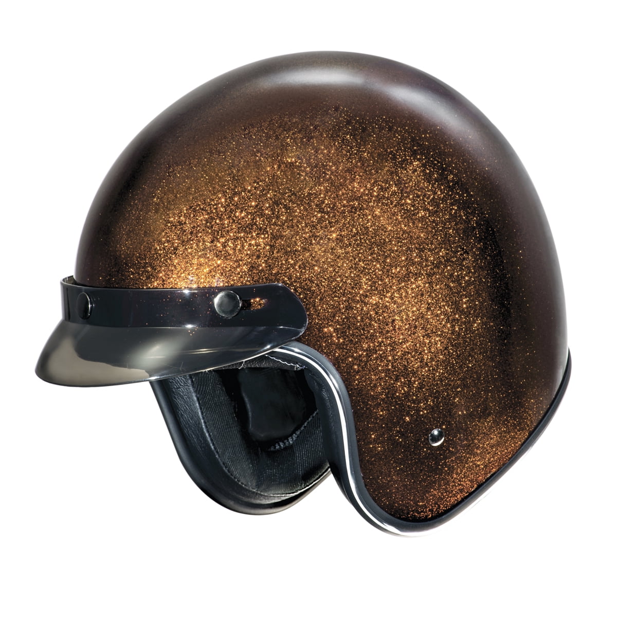 Fulmer, 3534721, DOT Approved Retro Motorcycle Road Helmet EON - Root ...